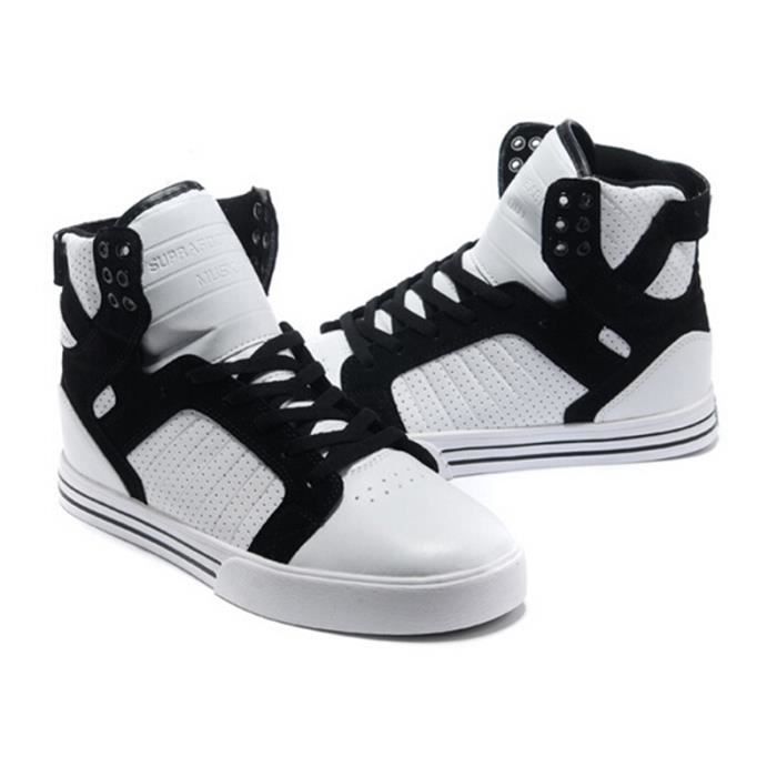 supra skytop noir et blanc