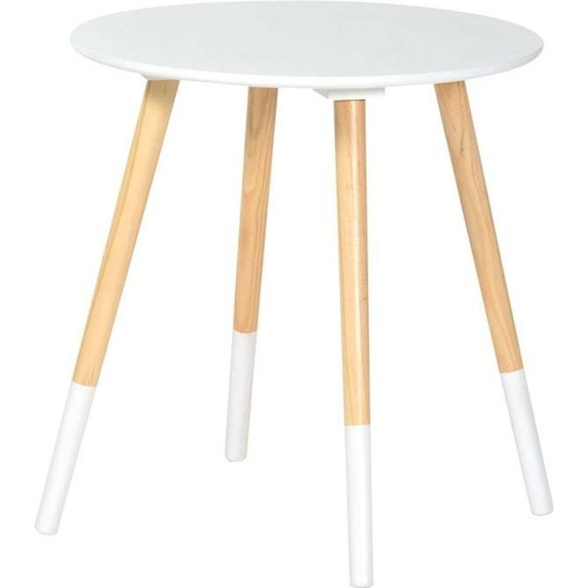 Table basse ronde blanche - Achat / Vente pas cher