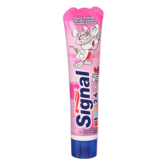 SIGNAL Dentifrice Fraise 2/6 ans 50ml - Achat / Vente dentifrice SIG ...