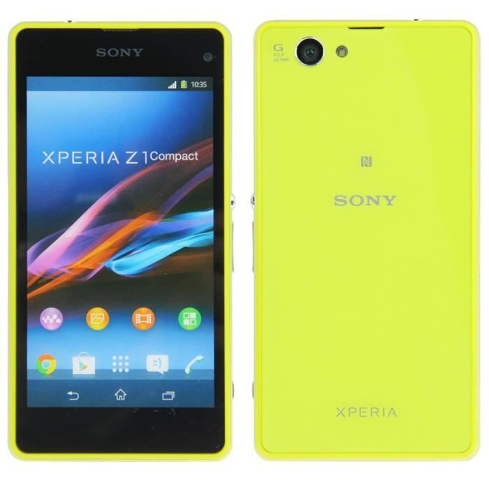 TÉLÉPHONE FACTICE Sony Xperia Z1F / Z1 mini Jaune - Achat telephone ...