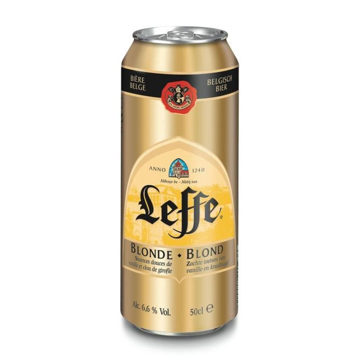 LEFFE Bière blonde Canette Alc. 6,6% vol. 50cl - Achat / Vente bière ...