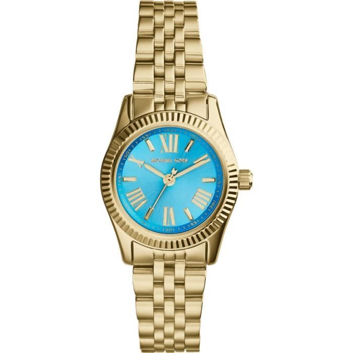 montre michael kors bleu turquoise