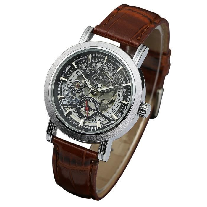 montre homme cadran squelette,maserati r8871612001 montre homme cadran ...