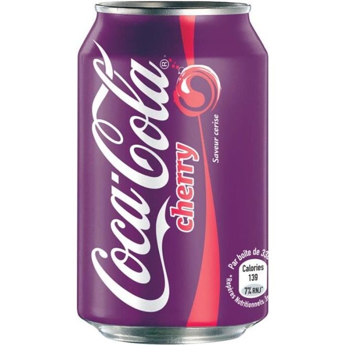Coca-Cola - Coca-Cola Cherry 33cl (pack de 24) - Achat / Vente soda ...