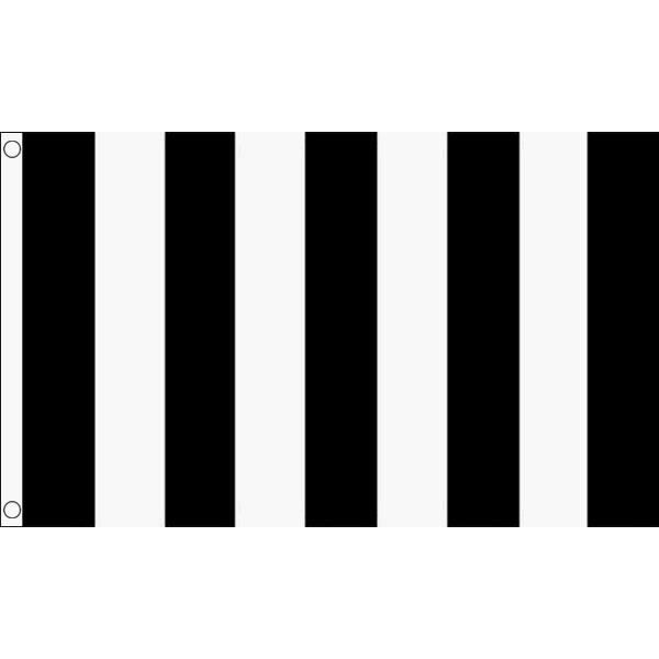Drapeau Bandes Noir et Blanc 150x90cm - à bandes noires et blanches ...