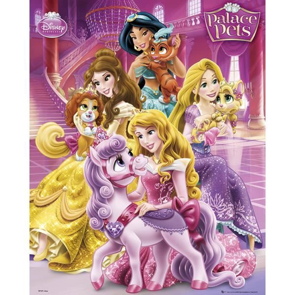 DISNEY PRINCESSE - Poster - 40 x 50 cm - Palac... - Achat / Vente ...