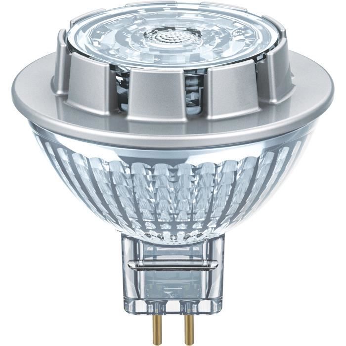 Osram Ampoule Spot Led Mr16 Gu5 3 7 8 W équivalent à 50 W Blanc Chaud