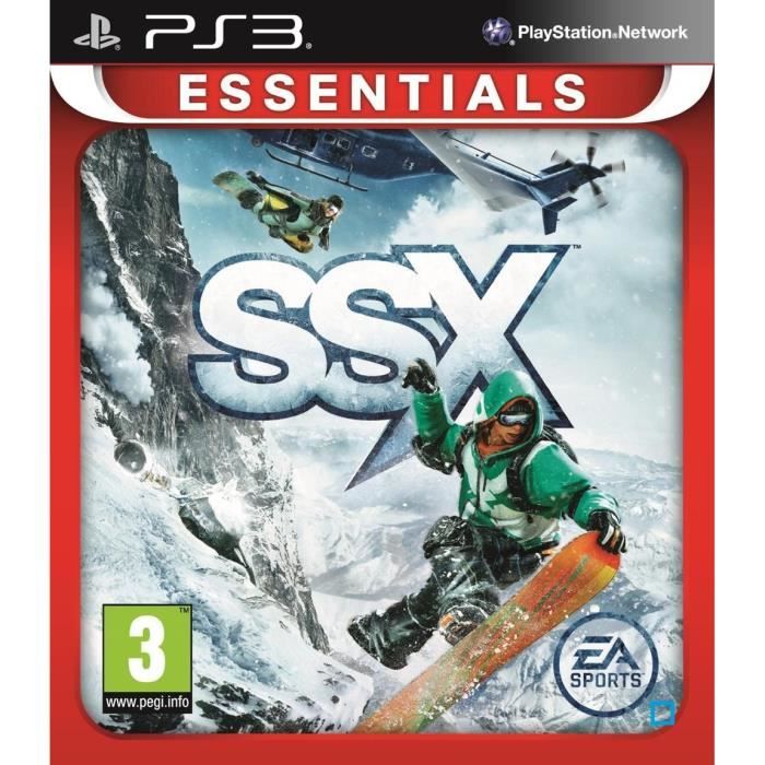 SSX Essentials Jeu PS3 - Achat / Vente jeu ps3 SSX ESSENTIALS / PS3 ...