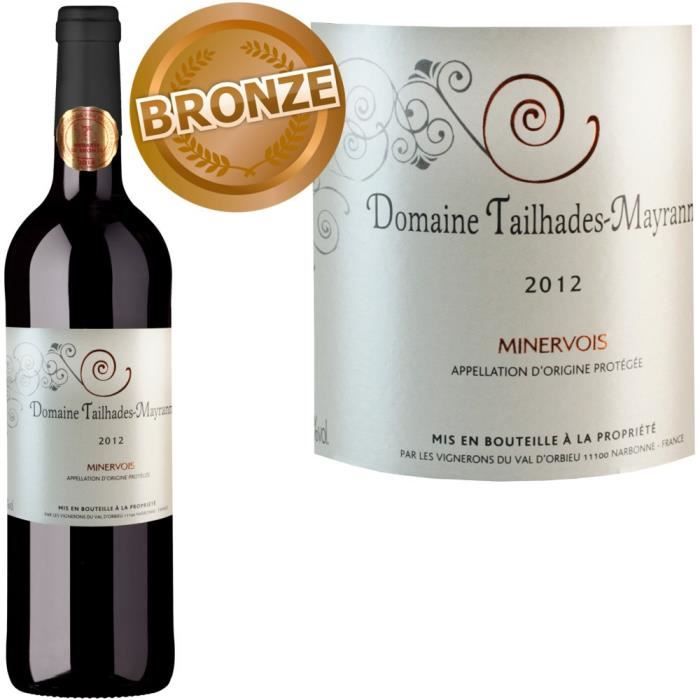 Vin Minervois rouge - AOC