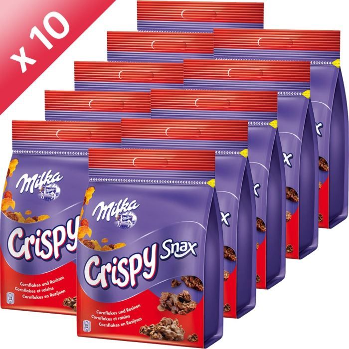 MILKA Crispy Snax 150g (x10) - Achat / Vente confiserie de chocolat ...
