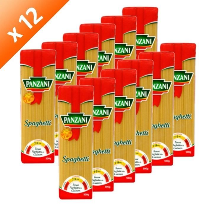 Pate Panzani Panzani Pâtes Gansette 500 G - Lot De 6 Lot De Pates