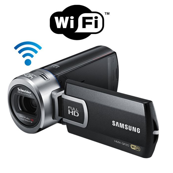Caméscope Samsung Q20 Noir Wi-Fi - Achat / Vente caméscope numérique ...
