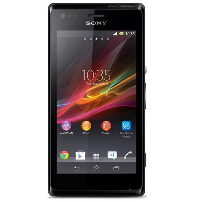 SONY Xperia M Noir - Achat smartphone pas cher, avis et meilleur prix ...