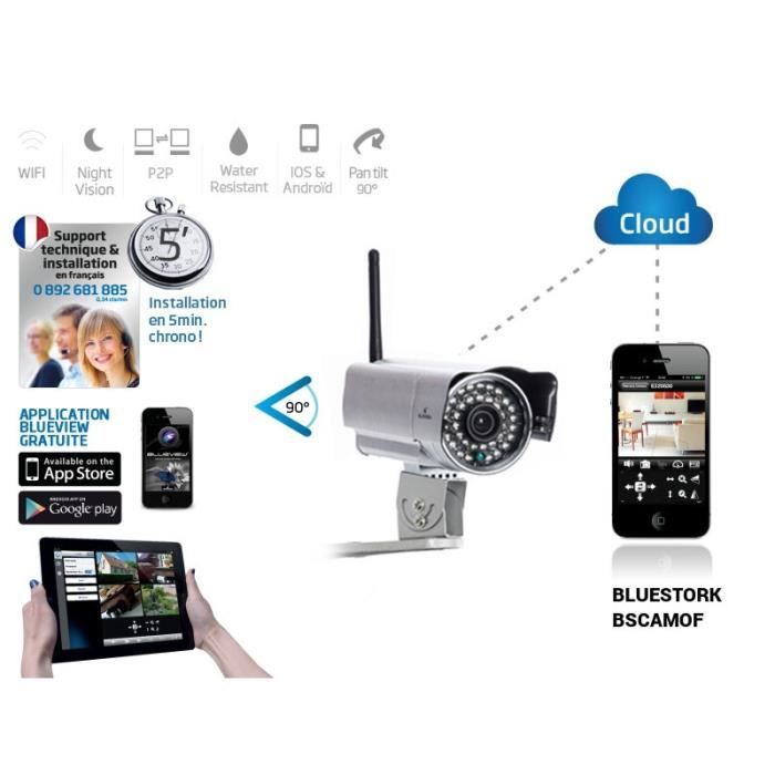 Camera wifi exterieur - les bons plans de Micromonde