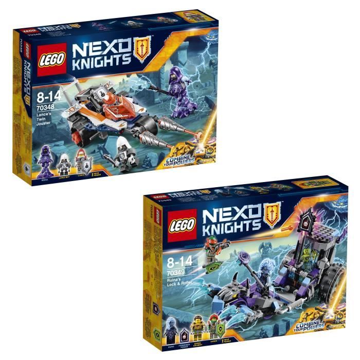 LEGO® Nexo Knights - Bundle 70348 + 70349 (Rogul + Ruina) - Achat ...