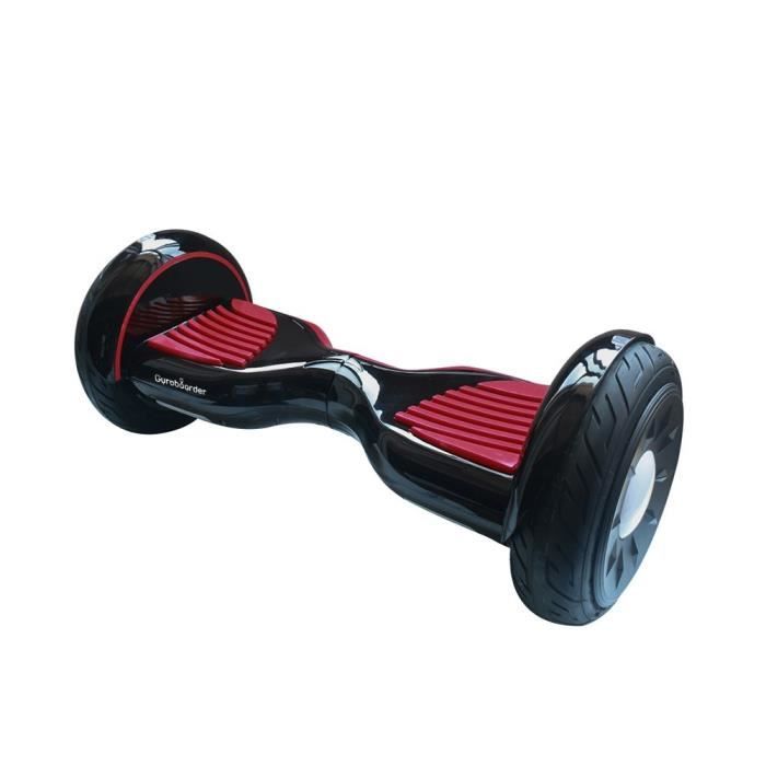 GYROBOARDER Hoverboard N4 10" 2 x 500 W Bluetooth Noir - Achat / Vente ...