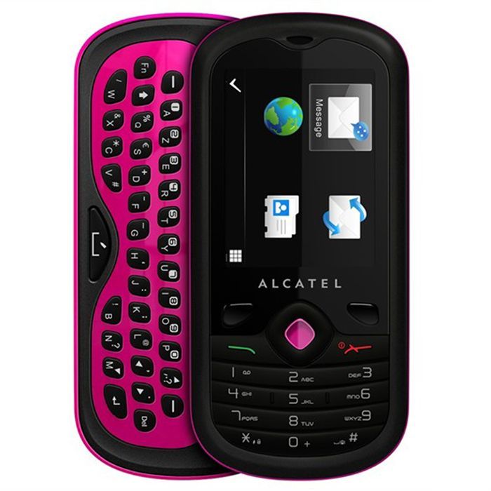 ALCATEL OT-606 Rose - Achat / Vente téléphone portable ALCATEL OT-606 ...