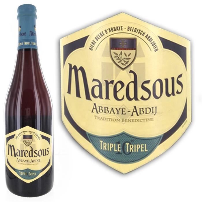 maredsous 10° 75cl bière abbaye triple - Achat / Vente bière maredsous ...